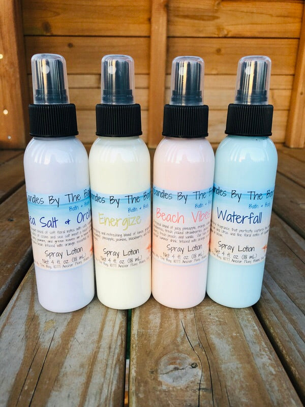 Sprayable Lotions – Candles By The Bay